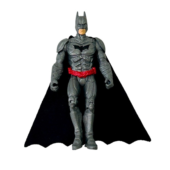 Mattel | Toys | The Dark Knight Rises Batman Silver With Red Belt 4 ...